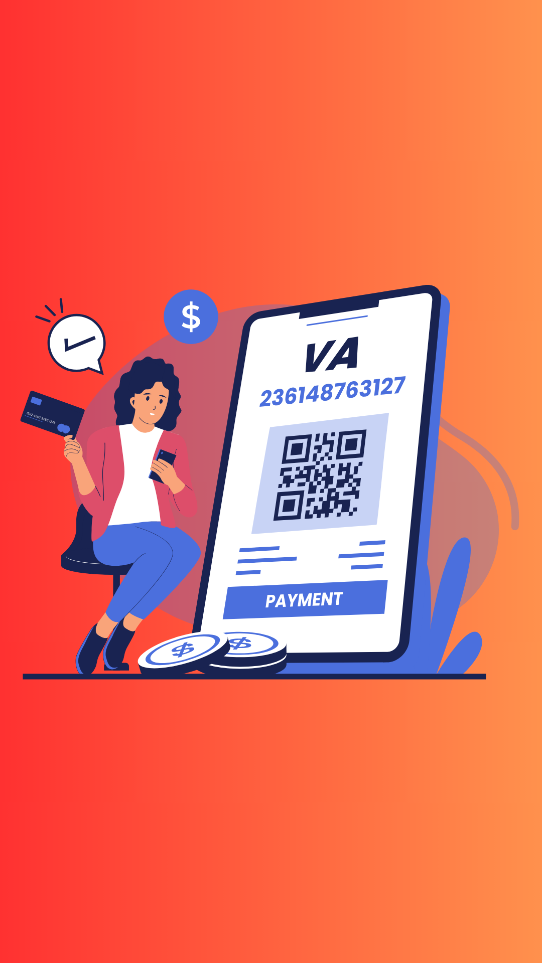 How do you set up a P2P payment account?
